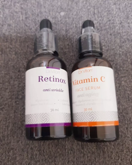 Serumi retinol i vitamin C