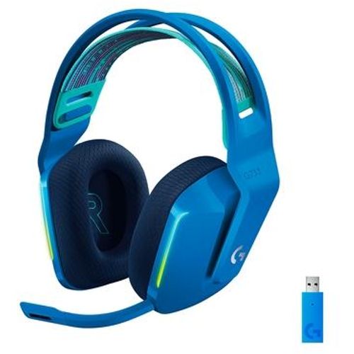 Logitech G733 Lightspeed Wireless RGB Gaming Headset, Blue