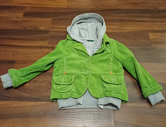 Benetton zelena jaknica 92-98