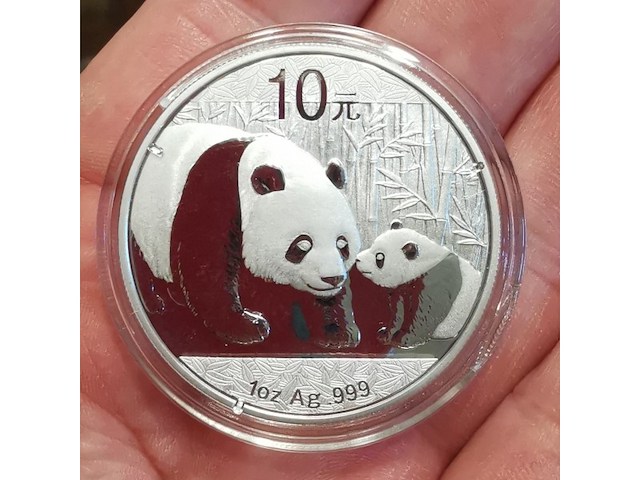 Srebrnjak Unca 999, Kineska Panda 2011., u kapsuli