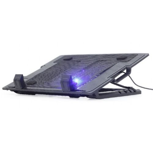 NBS-1F17T-01 Gembird hladnjak za laptop, 17inc 150mm Fan, USB, 370x265mm, Ergo Stand A