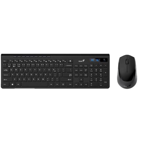 GENIUS SlimStar 8230 Wireless USB YU crna tastatura+ miš