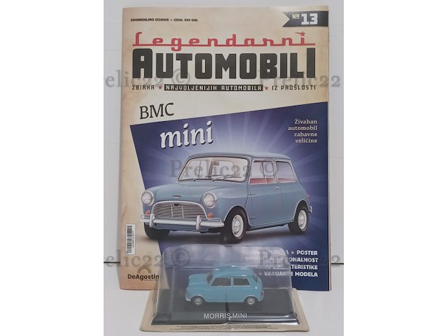 Legendarni automobili Broj 13 - MINI MORRIS - DeAgostin