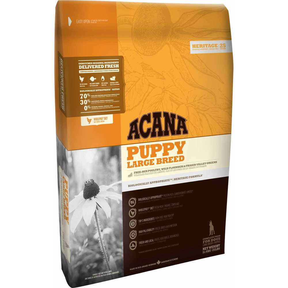 Acana hrana za pse Heritage Puppy Large Breed 17kg