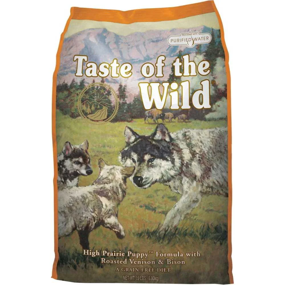 Taste of the Wild hrana za pse High Prairie Puppy - srna i bizon 12.2kg