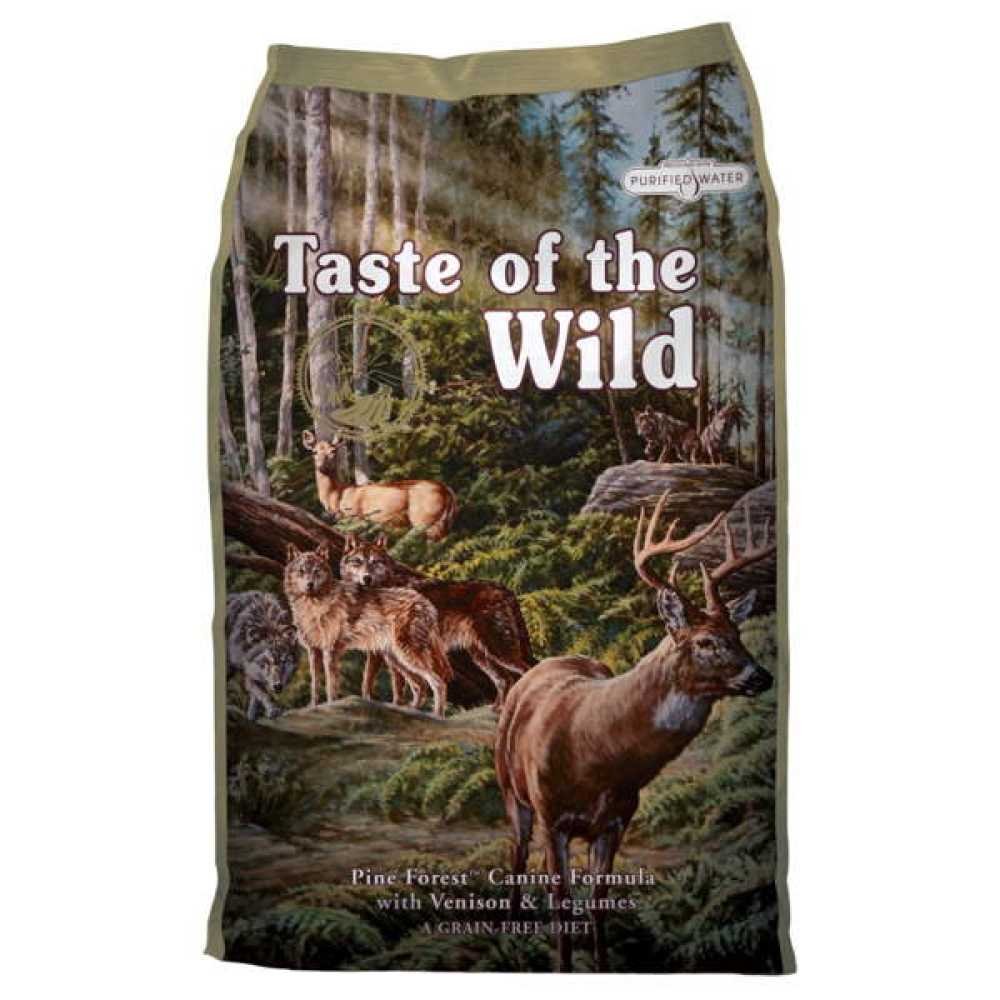 Taste of the Wild hrana za pse Pine Forest Canine - srna i mahune 12.2kg