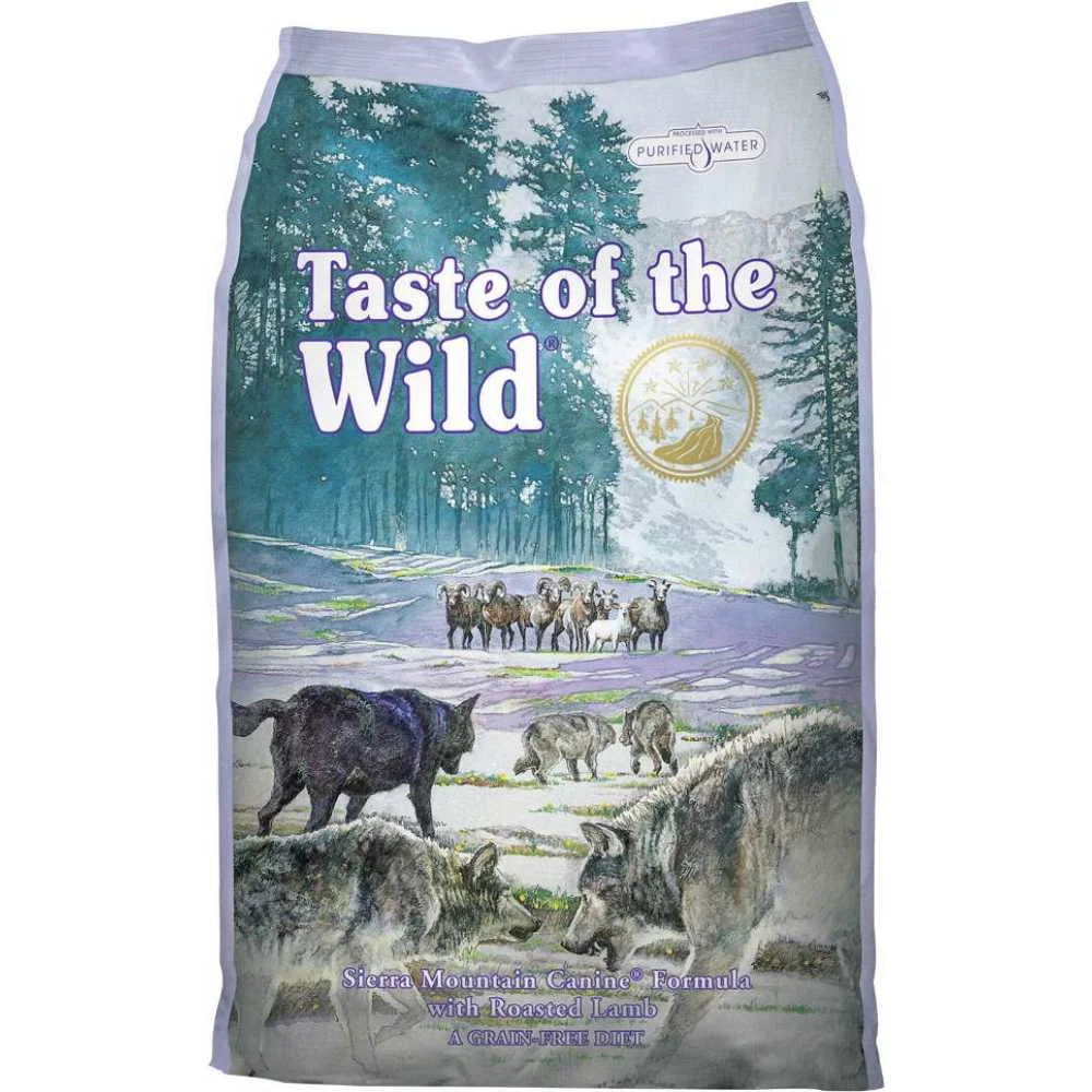 Taste of the Wild hrana za pse Sierra Mountain Canine - pečena jagnjetina 12.2kg