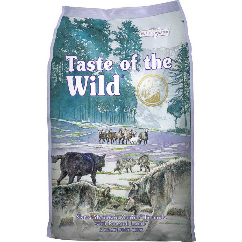 Taste of the Wild hrana za pse Sierra Mountain Canine - pečena jagnjetina 2kg