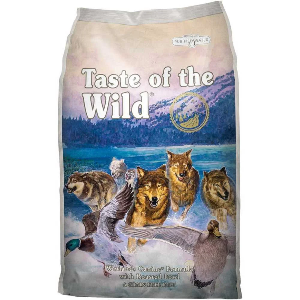 Taste of the Wild hrana za pse Wetlands - pečeno meso divljih ptica 12.2kg