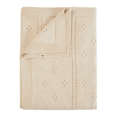 BIBS pleteno cebe Pointelle Ivory