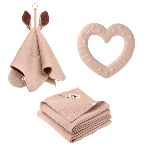 BIBS poklon set za bebe Blush