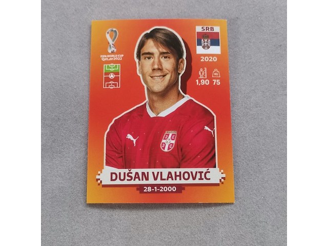 QATAR 2022 slicica SRB 19 Vlahovic