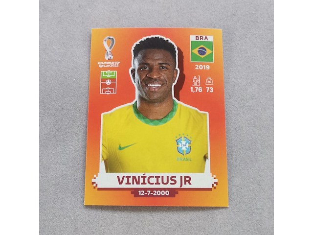 QATAR 2022 slicica BRA 19 Vinisijus