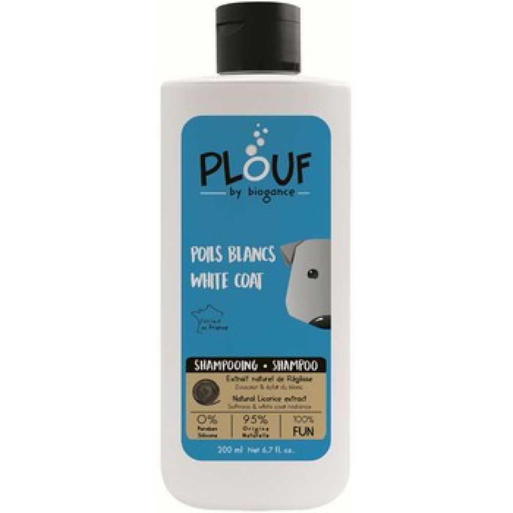 Biogance Plouf Dog White coat shampoo 200ml