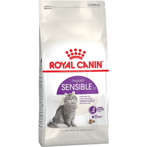 Royal Canin SENSIBLE 33 – za odrasle mačke sa osetljivim sistemom za varenje 4kg