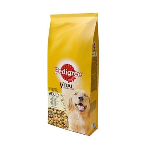 Pedigree briketi, živina i povrće 15kg