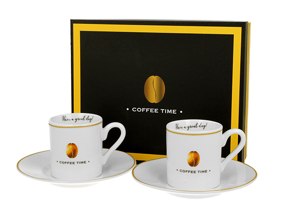 Set espresso šolja coffee time ii / 2 90 ml