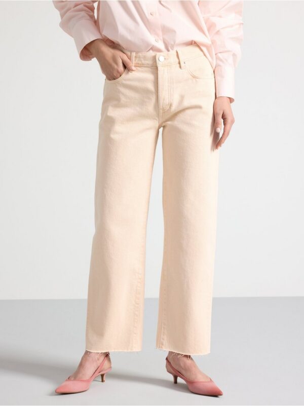 Farmerke SIA – klasične dubine, ravnih, kraćih nogavica – 100% pamuk – SIA Cropped Straight Jeans