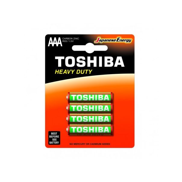 TOSHIBA Cink Baterije R03 BP 4/1