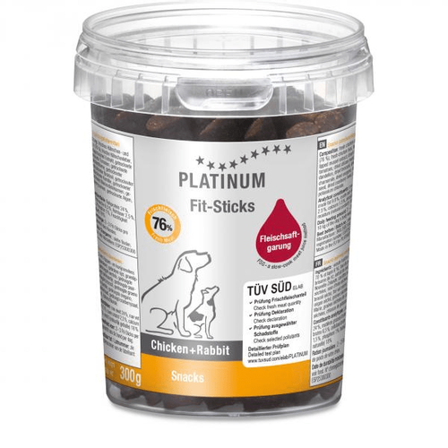 Platinum Fit-sticks Chicken/Rabbit 300 g