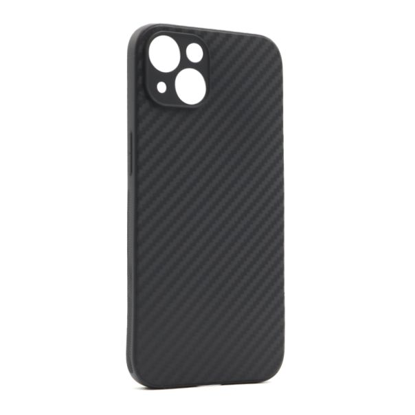 Maska silikon Carbon Light za iPhone 13, crna