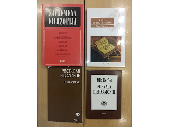 Filozofija – 4 knjige