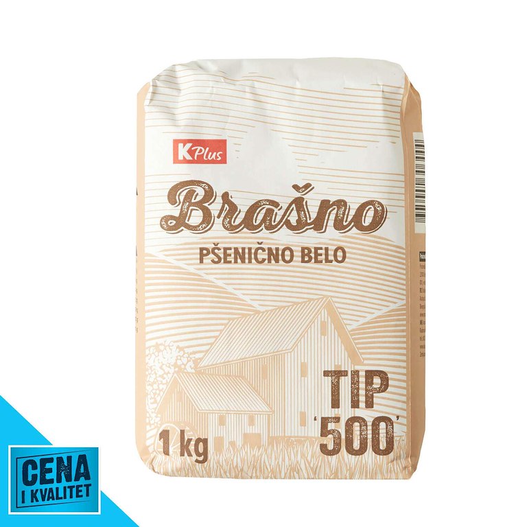 Brašno t500 1kg K plus