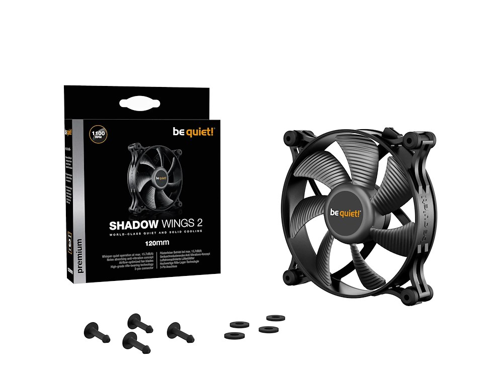 Case Cooler Be quiet Shadow Wings 2 120mm BL084