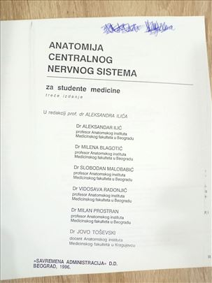 Anatomija centralnog nervnog sistema