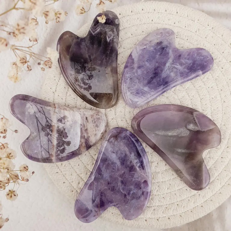 Gua Sha Masažer Ametist #10033