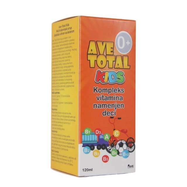 AVE TOTAL KIDS SIRUP ZA DECU 0+ 120 ML
Opis
INFORMACIJE
NALOG
SERVIS
KORISNI LINKOVI