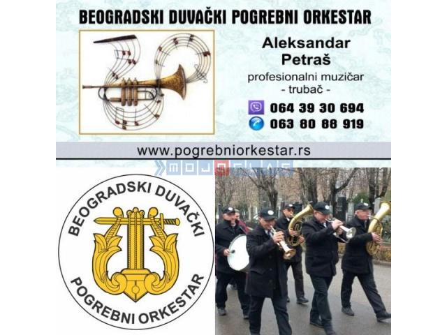 Zvanični pogrebni orkestar muzika za sahrane Beograd trubač