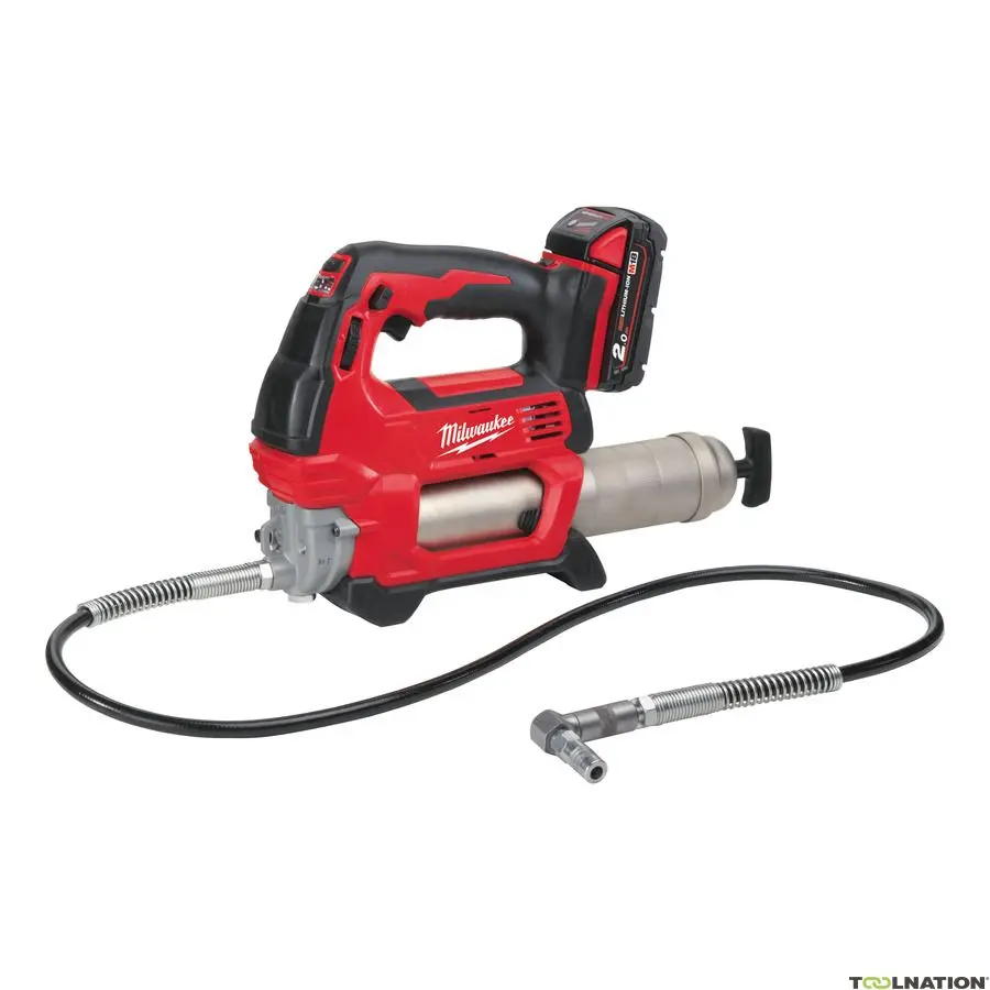 Milwaukee M18GG-201C Akumulatorska deklamit mazalica, 18V, 2AH