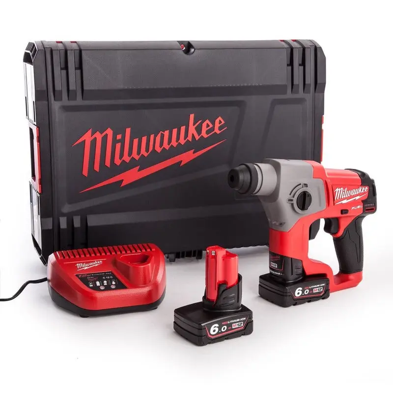 Milwaukee M12CH-602X Bušilica, SDS-Plus, 12V, 6Ah