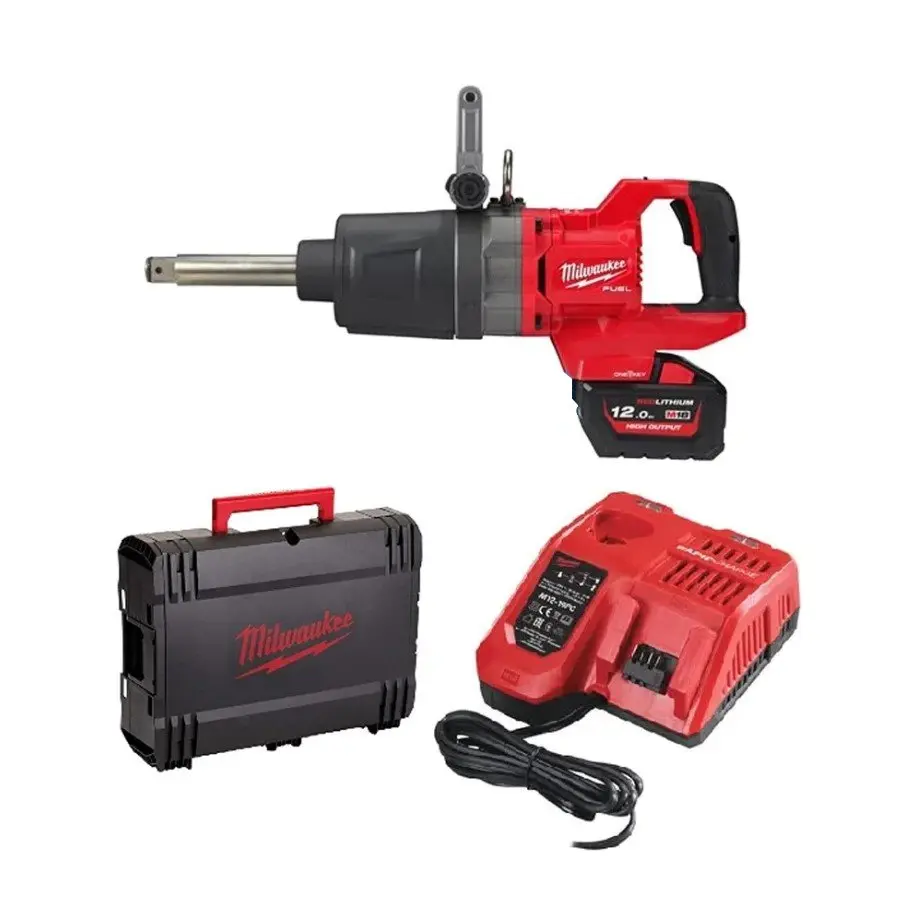 Milwaukee M18 ONEFHIWF1D-121C Udarni pištolj sa produžetkom, 150mm, 1”, 18V, 12Ah