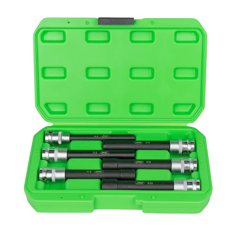 JBM Set dugih Torx gedora,1/2", 6 komada