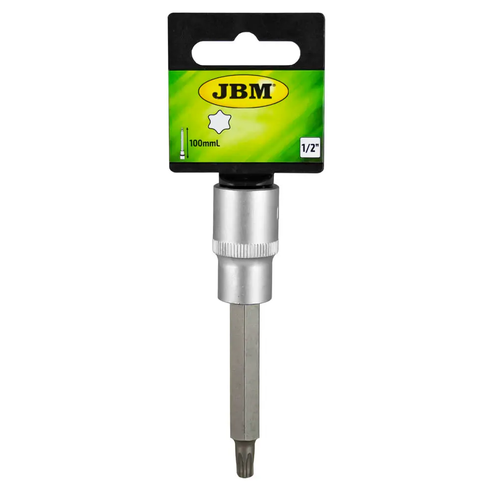 JBM Duga Torx gedora, T25, 1/2", 100mm