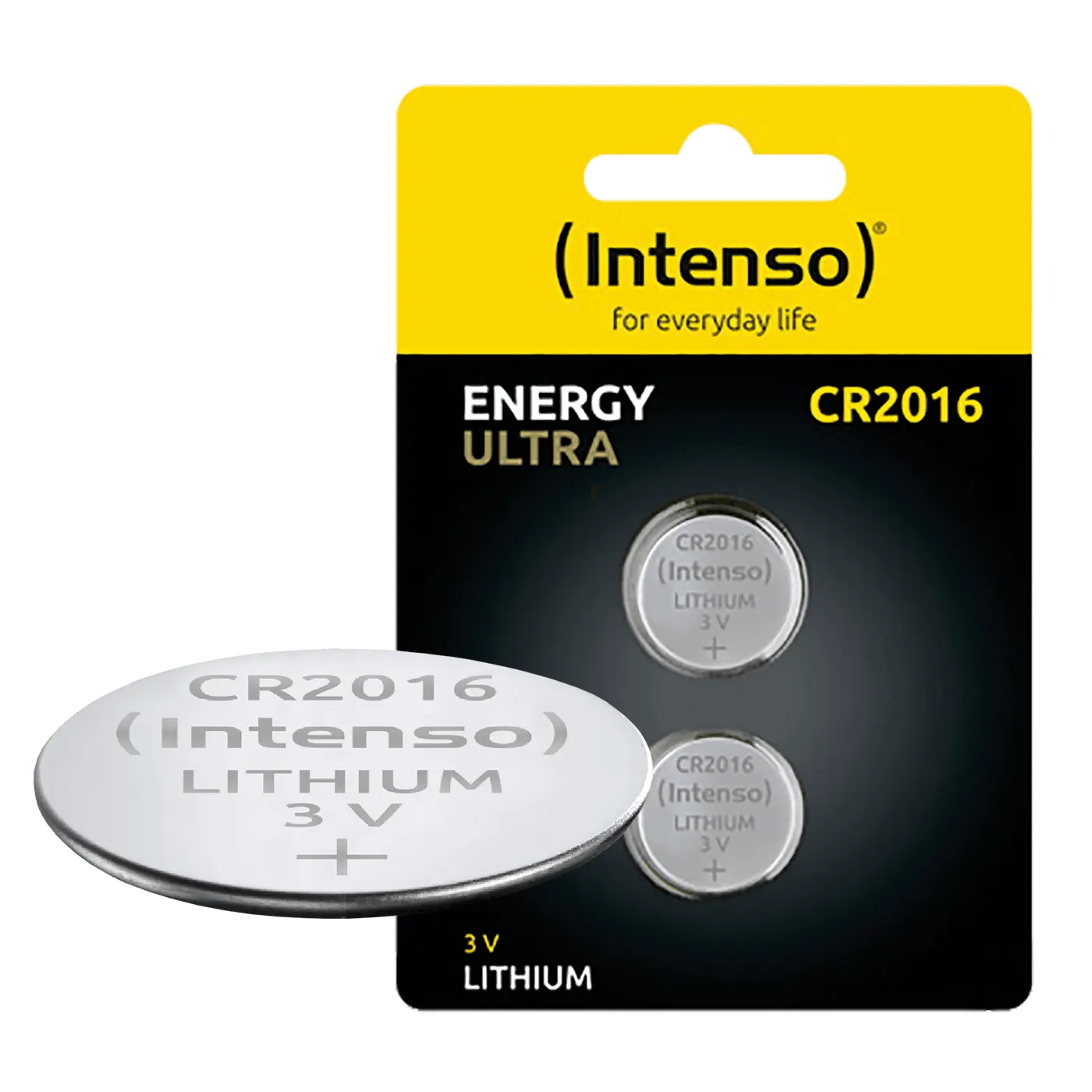 (INTENSO) Baterija litijumska CR2016/2 3 V dugmasta 2 komada
