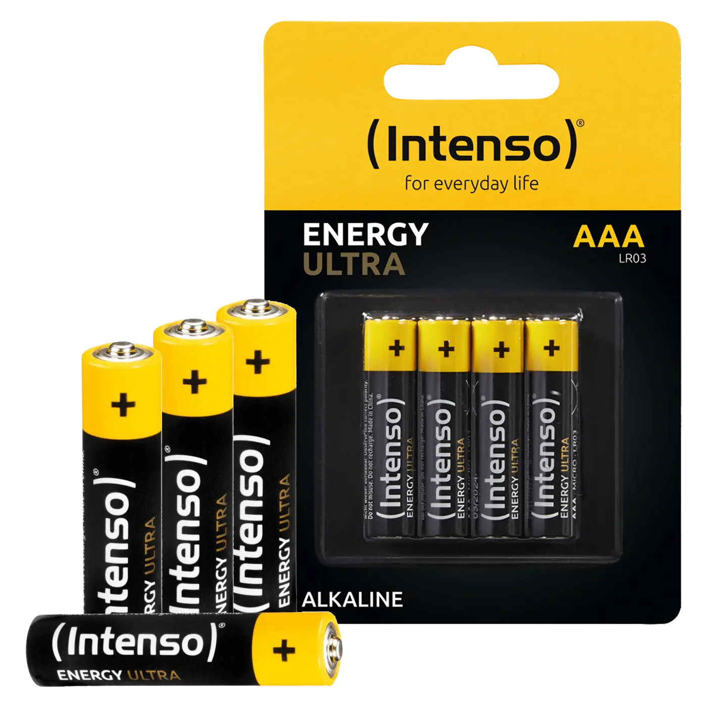 (INTENSO) Baterija alkalna AAA LR03/4 1,5 V 4 komada