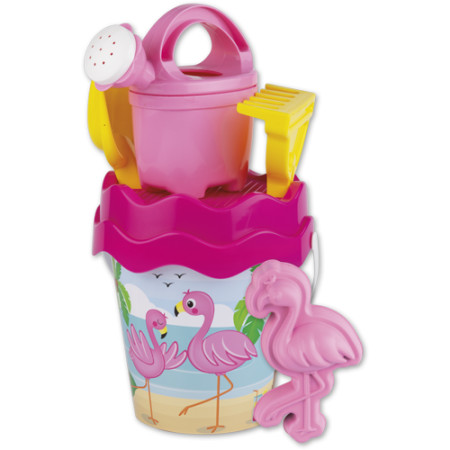 Set za pesak sa koficom Flamingo ( 913357a )