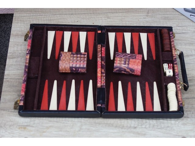 Backgammon kofer
