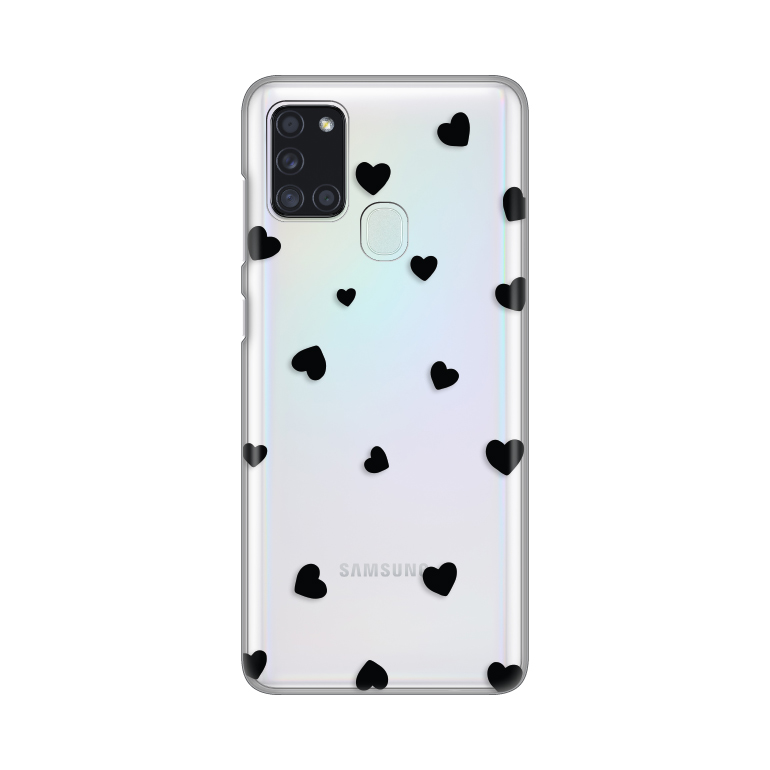 Maska Silikonska Print Skin za Samsung A217F Galaxy A21s Hearts