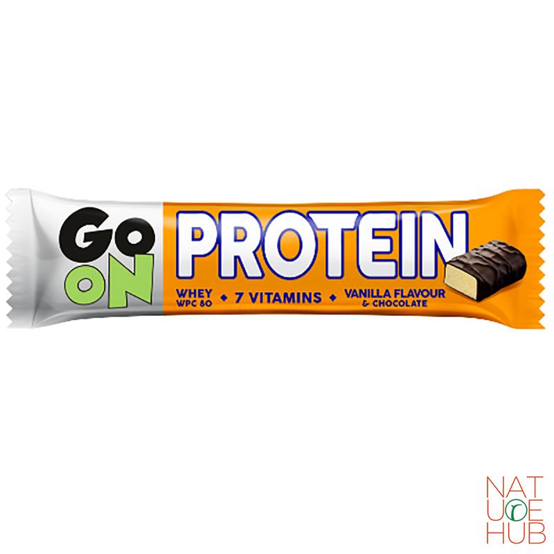 Protein bar 20% GO ON vanila 50g