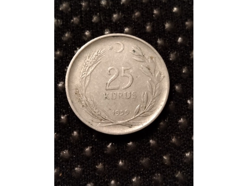 25 kurusa 1959 turska