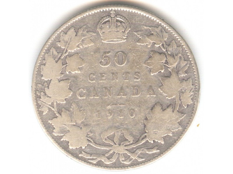 Kanada 50 cents 1910