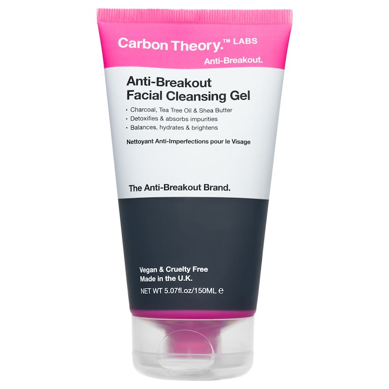 Gel za čišćenje lica CARBON THEORY Anti-Breakout 150ml