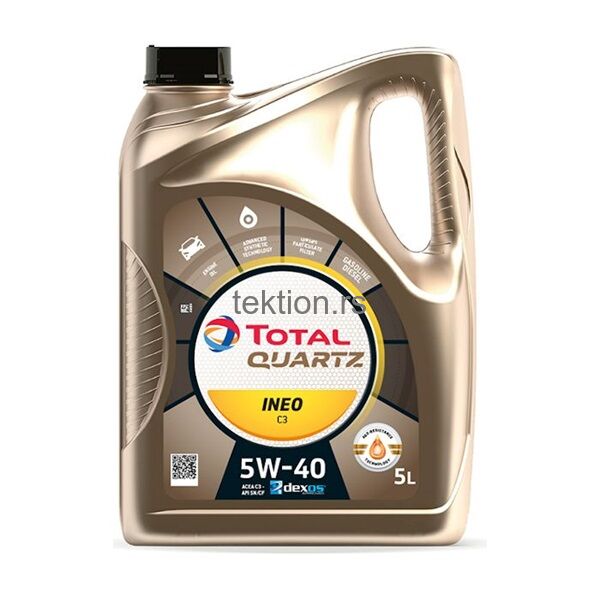 Total Quartz INEO C3 5W40 5Lit. sintetičko motorno ulje