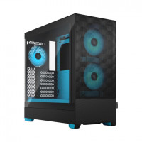 Fractal Design Pop Air RGB Cyan Core TG Clear Tint FD-C-POR1A-02