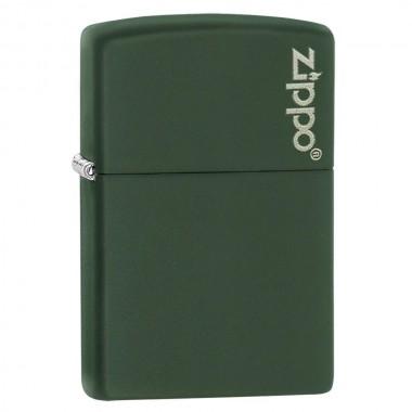 Zippo upaljač 221 ZL – Green logo mate