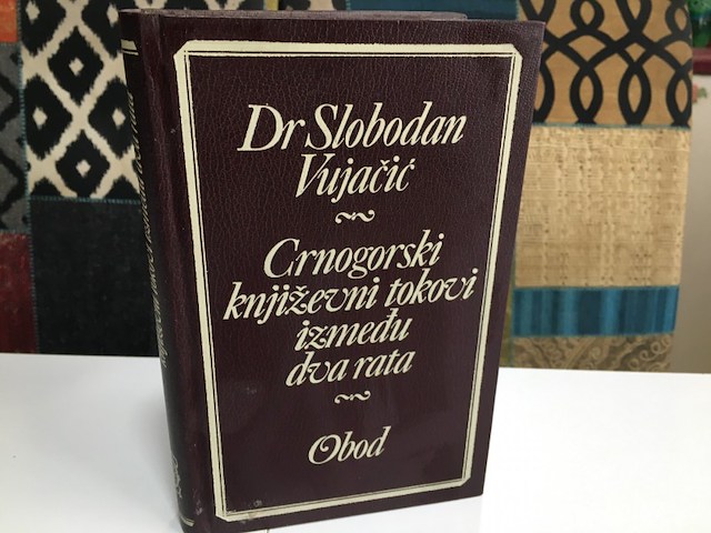 Crnogorski književni tokovi između dva rata S.Vujačić